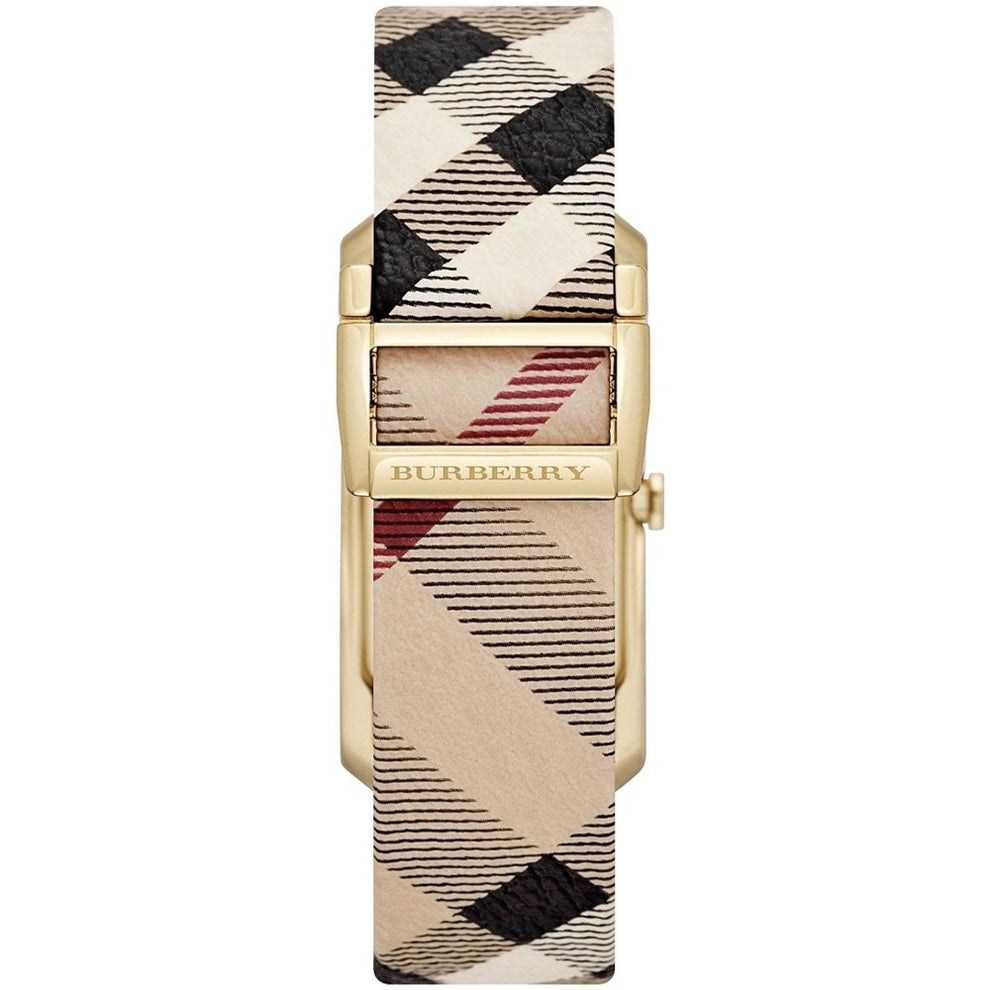 Burberry BU9509 20mm Pioneer Gold Dial Gold Ion-plated Ladies Watch ...