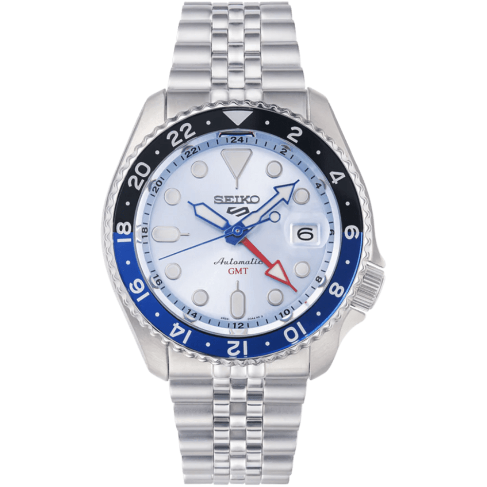 Seiko 5 Sports SSK029K1 Ice Blue Dial Automatic Men's Watch - WATCH ...